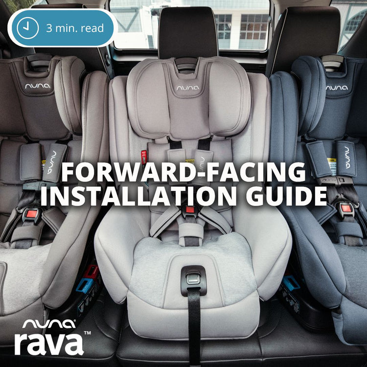 Nuna Rava Forward Facing Installation