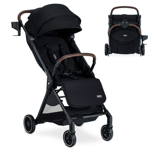 Home Britax Juniper Compact Stroller with One-Hand RapidFold - Raven Black