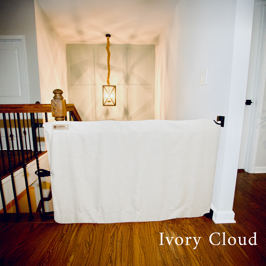Home The Stair Barrier Wall-to-Banister (WB) Fabric Safety Gate
