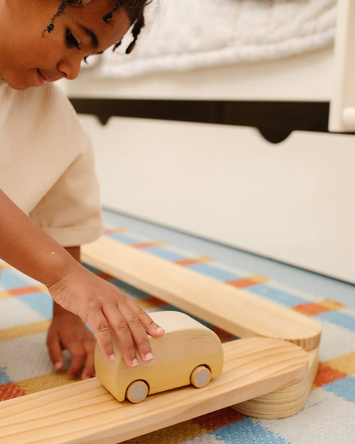 Piccalio Acrobat | Balance Beam - Pine- Bambi Baby