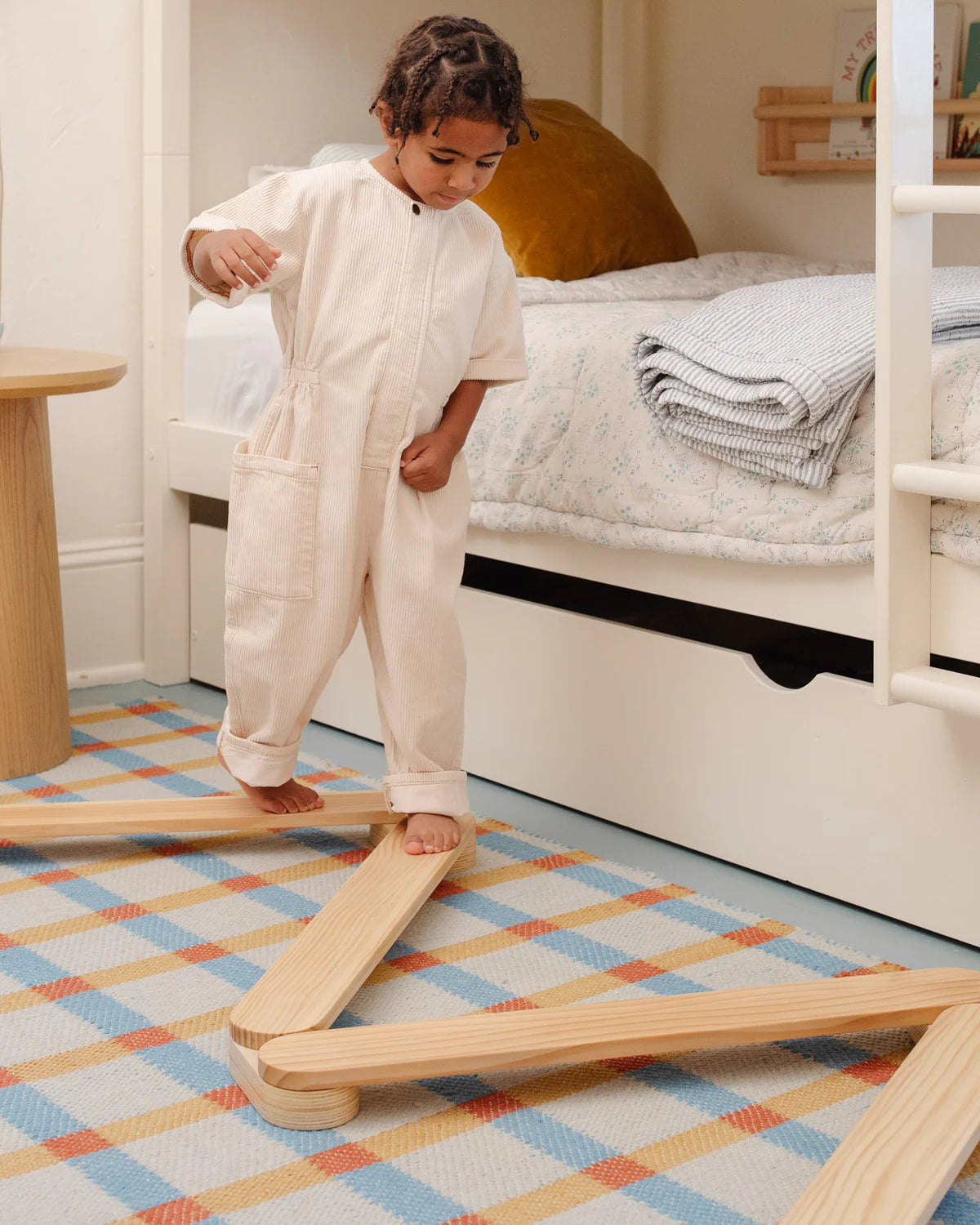 Piccalio Acrobat | Balance Beam - Pine- Bambi Baby