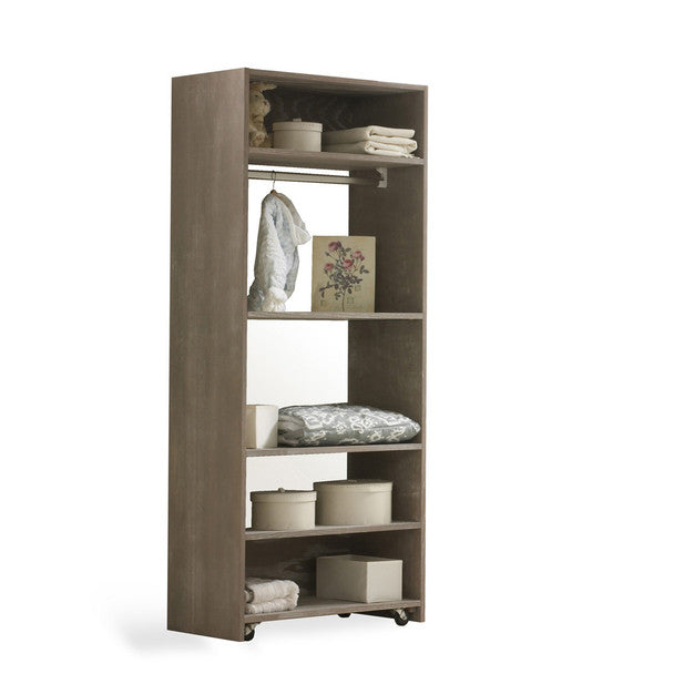 NEST Emerson Collection Convertible wardrobe system (included 3 shelve ...
